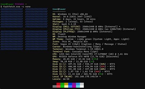 Fastfetch System Infos Hübsch Schnell Und Anpassbar Tutonaut