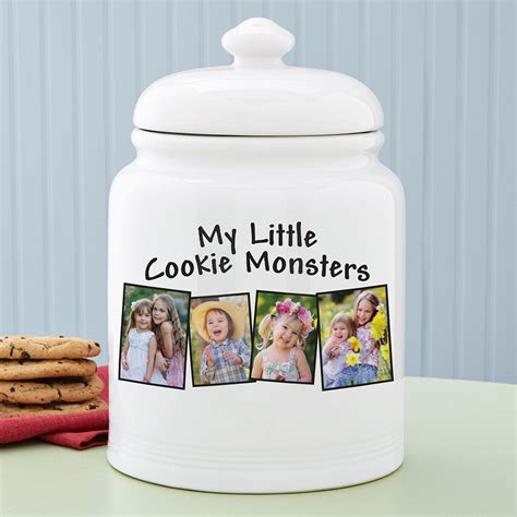 Cherished Memories Personalized Photo Cookie Jar At