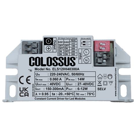 Core Flex 12w 150 300ma Eli Colossusworld