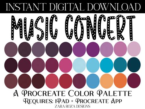Youtube Music Color Palette