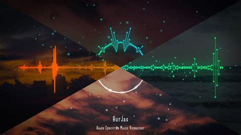 Audio Spectrum Music Visualizer Intro Download