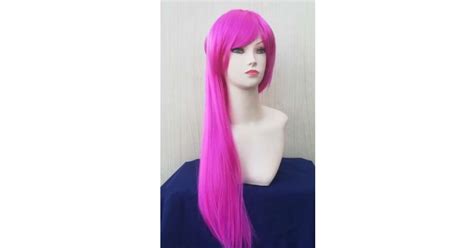 Pink Anime Cosplay Extra Hosszú Egyenes Frufrus Paróka T312 8d Pepita Hu