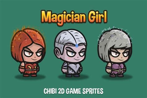 Chibi Game Character Sprites Collection