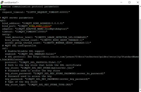 MQTT Configuration In Etc Thingsboard Conf Thingsboard Yml What It Is For Issue 483