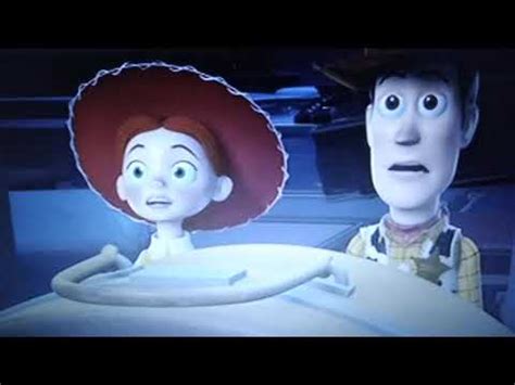 Toy Story 2 Woody Salva A Jessie En El Avion Español Castellano Youtube