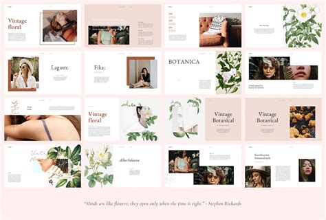 Katlya Boho Powerpoint Template Etsy New Zealand