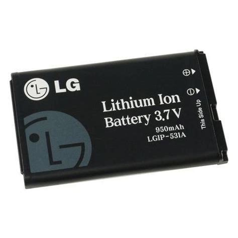 Lg Kg Kf Ku Lgip A Oem Li Ion Cell Phone Battery Mah Walmart Com