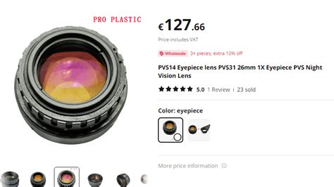 Pvs 14 Eyepiece And Objective Rnightvision