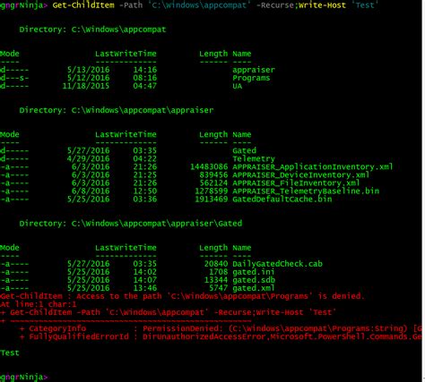 PowerShell Getting Started Error Handling The Ginger Ninja