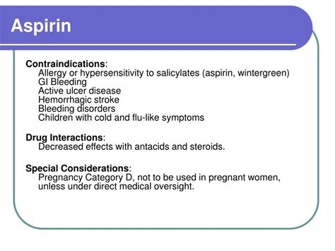 Ppt Aspirin Guidelines Powerpoint Presentation Free Download Id 274865