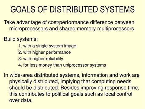Ppt Distributed Computing Roadmap Building Reliable And Cost