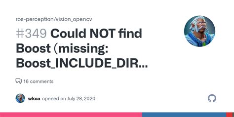 Could Not Find Boost Missing Boostincludedir Python3 · Issue 349