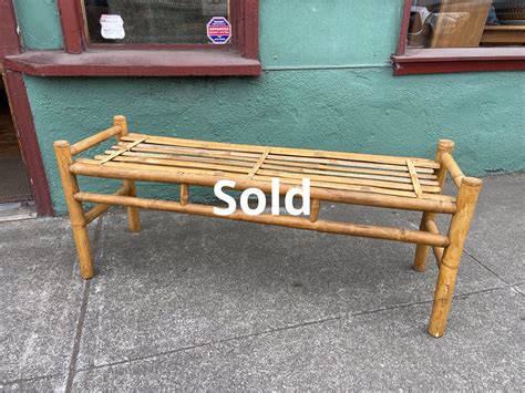 Vintage Bamboo Bench 99 Humboldt Furniture Flickr