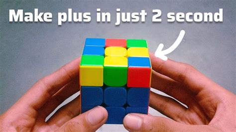 Pov Solve Yellow Cross Rubiks Cube In Just 2 Second 🥈