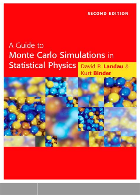 Download Free A Guide To Monte Carlo Simulations In Statistical Physics Second Edition Pdf Online