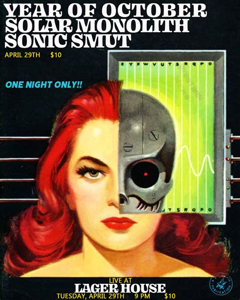 Year Of October Sonic Smut Solar Monolith Rock In Detroit