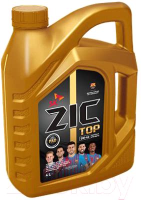 ZIC Top 5W40 / 162682 (4л) Моторное масло купить в Минске, Гомеле ...