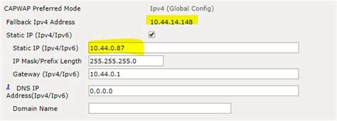 What Is The Fallback Ipv4 Address In Ap Cisco Community
