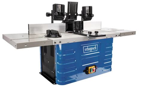 Bench Top Shaper Router Hf60 Scheppach Stokker Tools Machinery Maintenance