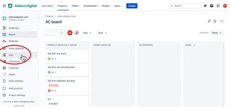 List View For Jira Cloud ALDEVA Digital