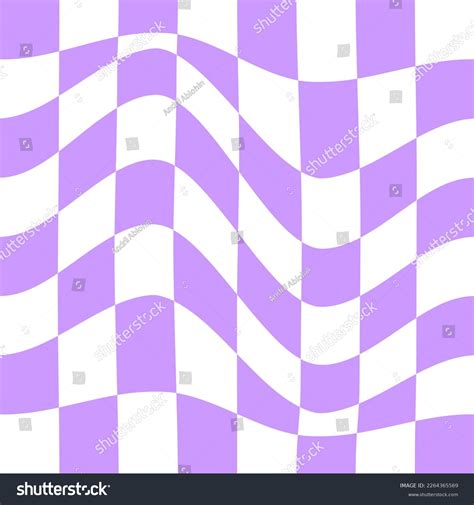 Distorted Chess Board Background Checkered Visual Stock Vector Royalty Free 2264365569