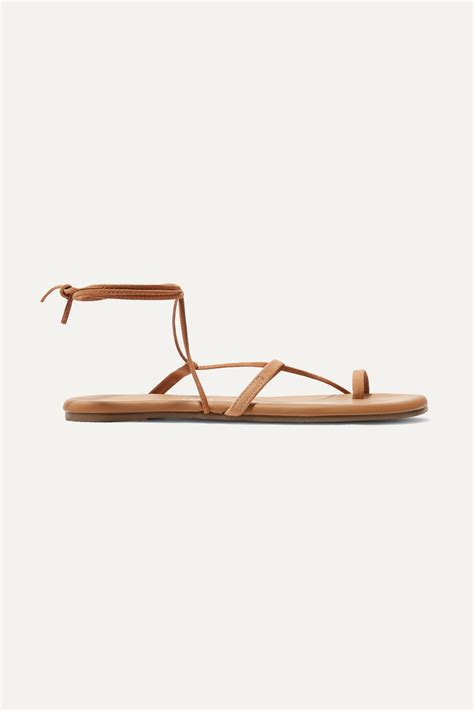 Tkees Jo Leather Sandals Brown Editorialist