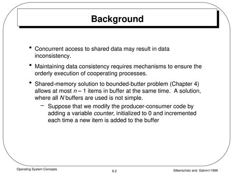 Process Synchronization In Operating System Ppt