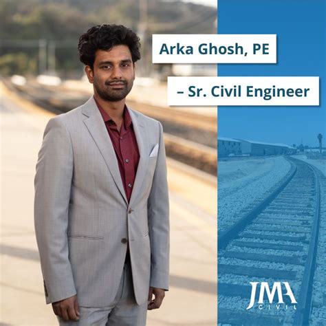 jma civil inc on linkedin we are thrilled to announce arkaprabha ghosh p e s promotion to