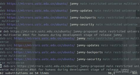 【ubuntu换源】ubuntu换国内镜像源 ubuntu国内镜像源 csdn博客