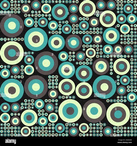 Abstract Geometrical Generative Computational Art Illustration Stock