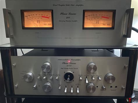Phase Linear 400 And Phase Linear 4000 Preamp Seviced And Recapped
