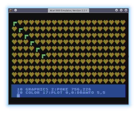 Text Mode Plots And Drawto How To Use Drawing Characters Atari