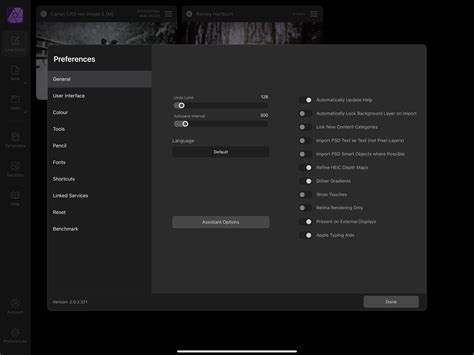 unable to reopen a project v2 bugs found on ipad affinity forum
