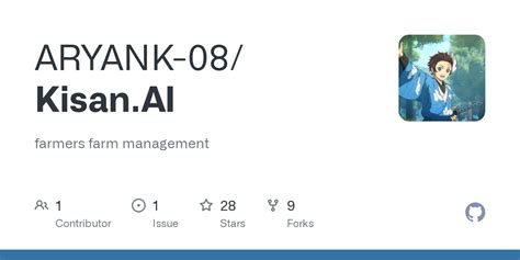 GitHub ARYANK 08 Kisan AI Farmers Farm Management