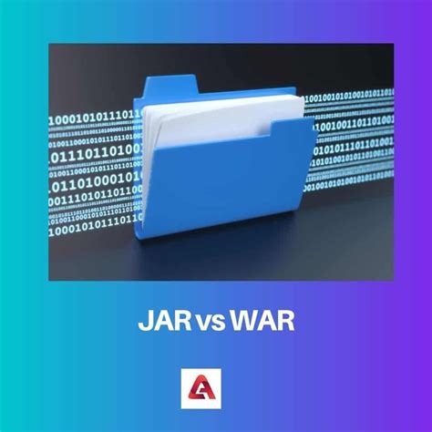 Jar Vs War Difference And Comparison
