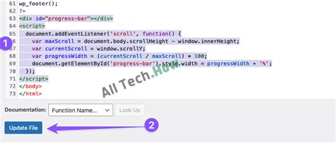 How To Add Reading Progress Bar To Wordpress Without Plugin