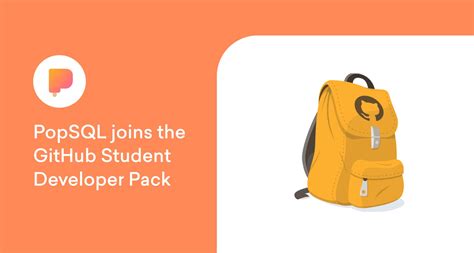 Popsql On Twitter The Github Student Developer Pack Has The Best Free