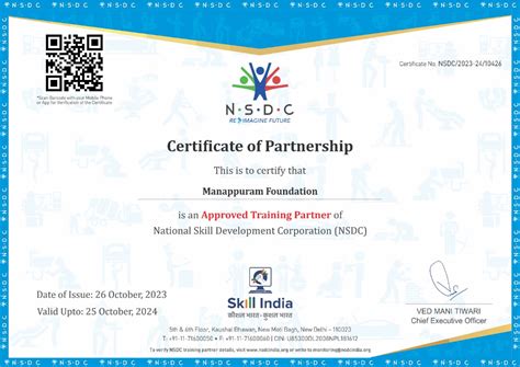 Nsdc Certificate Ma Skill
