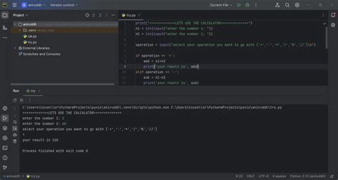 Calculator Programming