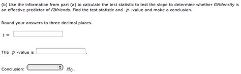 Solved Using StatKey Or Other Technology Find The Chegg Com