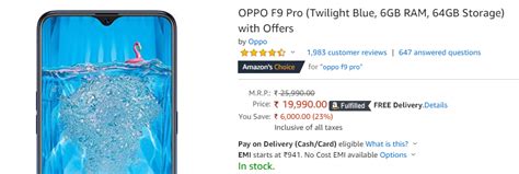 Oppo F Pro Price Reduced By Rs In India Vishesh Baat News