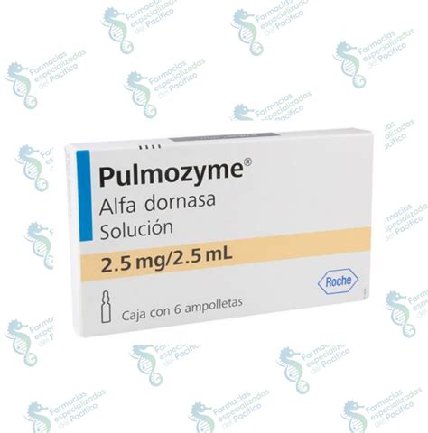 Pulmozyme 2 5mg Caja C 6 Ampolletas Farmacias Del Pacifico