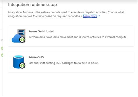 Azure Data Factory Basics Creation Of Azure Ssis Integration Runtime
