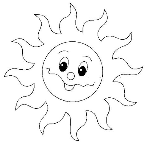 Sol Para Colorear E Imprimir Imagui