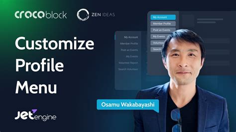 How To Customize User Profile Menu In Wordpress Jetengine Plugin Youtube