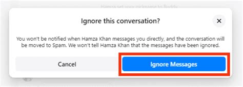 How To Undo Ignore Messages On Messenger Itgeared