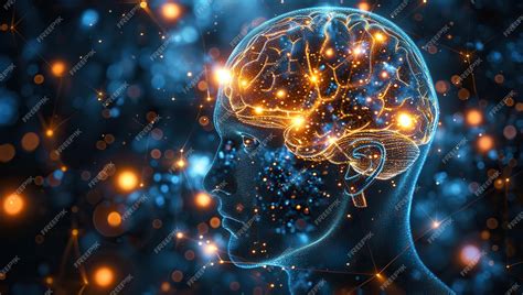 Premium Photo Brain With Illuminated Neural Connections The Concept Of Cognitive Functions