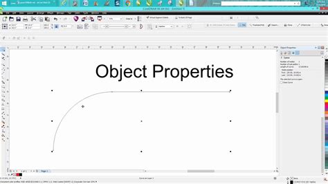 Corel Draw Tips And Tricks Object Properties Docker Part 2 Youtube