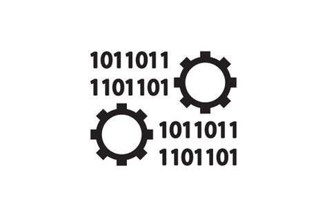 Binary Code Programming Icon Graphic By Anwar016bd · Creative Fabrica