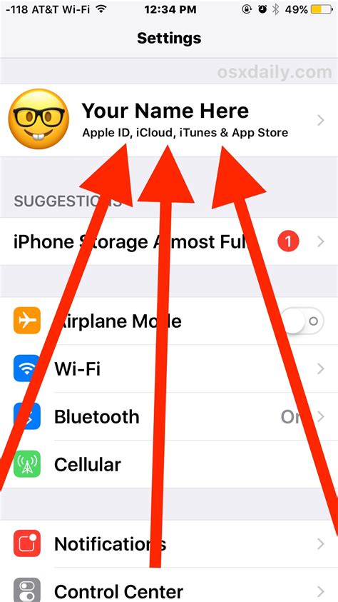 How To Access ICloud Settings On IPhone And IPad